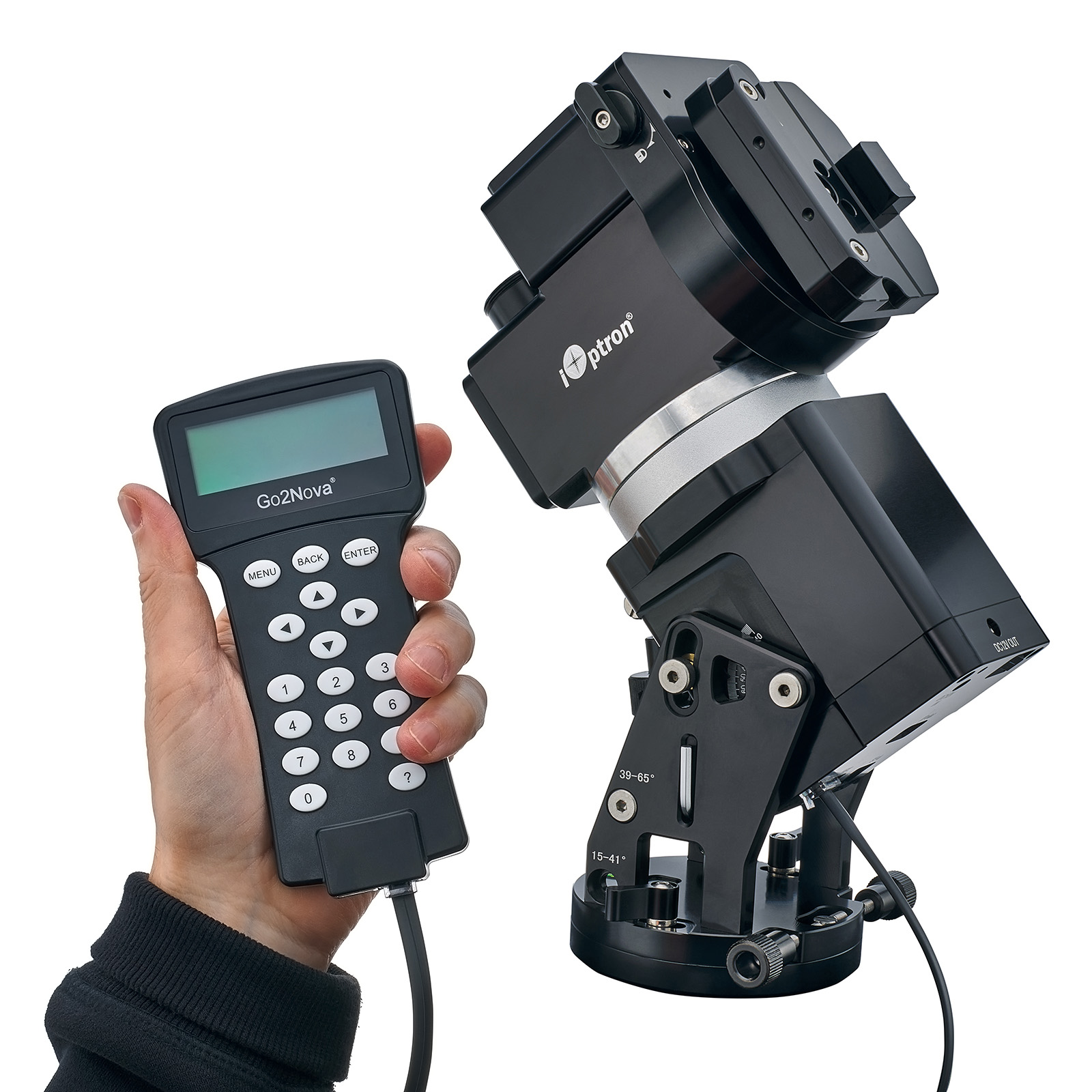 iOptron HEM15 Hybrid Harmonic Drive Equatorial GoTo Mount with iPolar ...